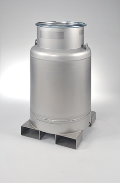 88-55 T-316L Stainless Steel Skirt with Dip Tube Stock UN Pressure Vessel