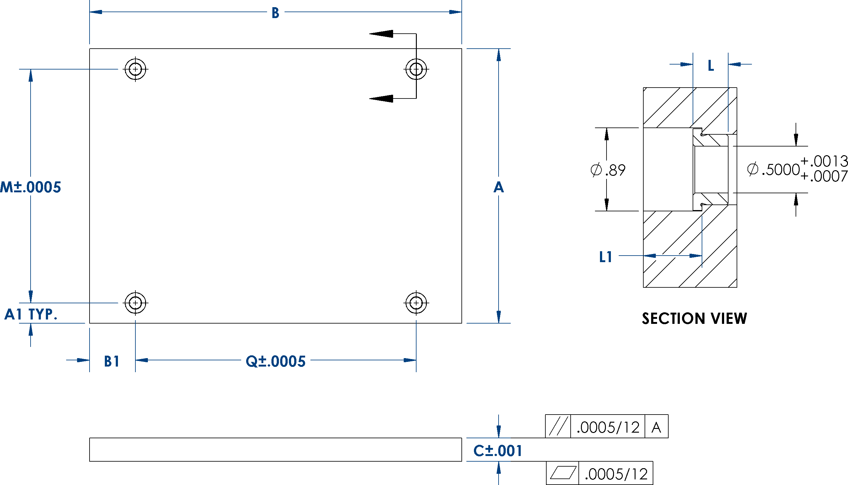AMR-P1010-01-50 Fixture Plates | Advanced Machine & Engineering Co.