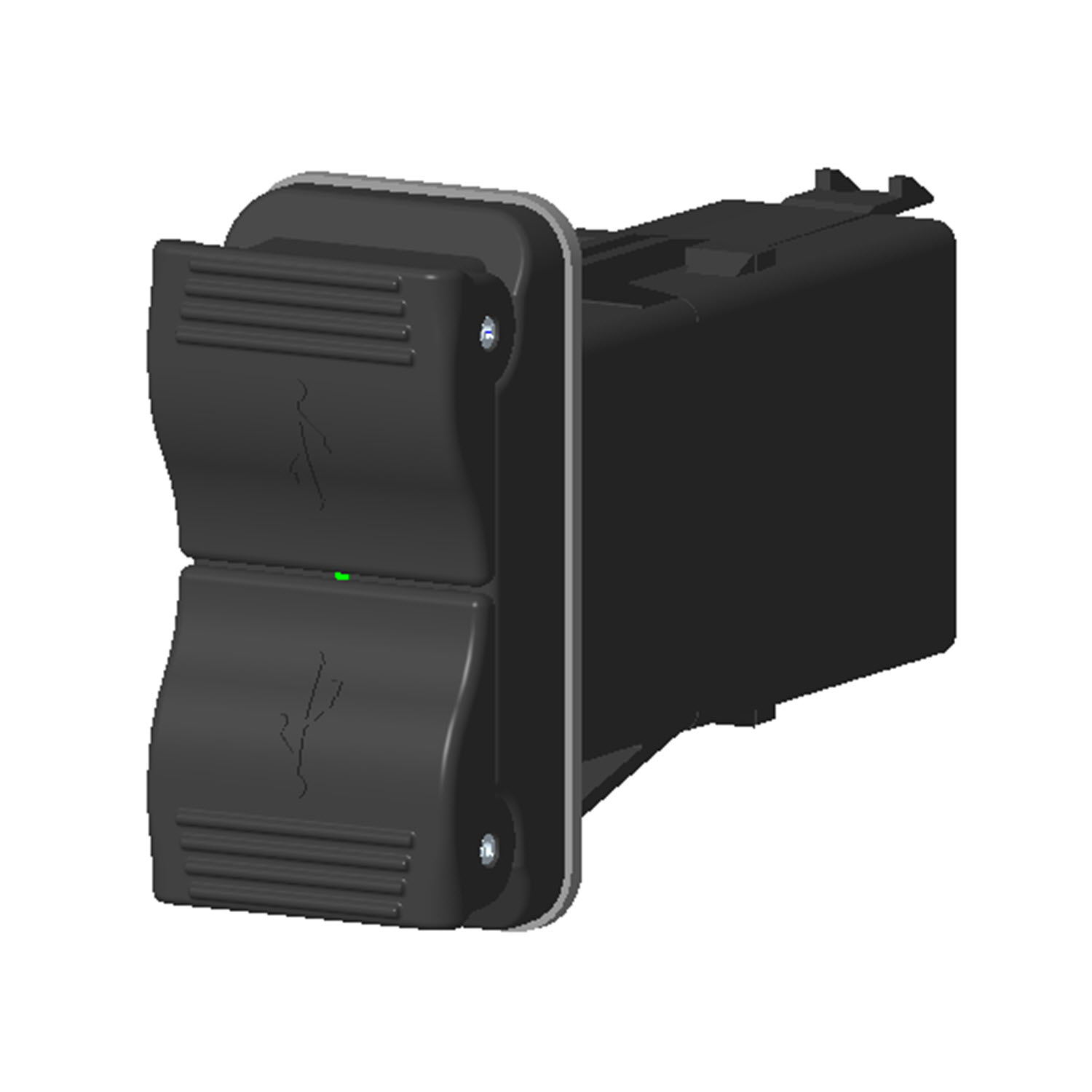 V-Charger Dual Port USB 2.0 Charger V-USB-24-G11-1BB1