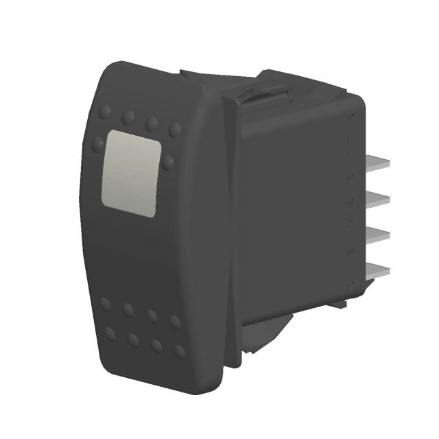 J-Series Contura Sealed Rocker Switch J1A2UT0B-A9CMV-100