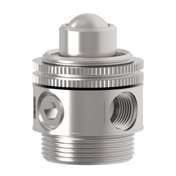 Roller Ball Operated 2way Vacuum Valve | V125B21022