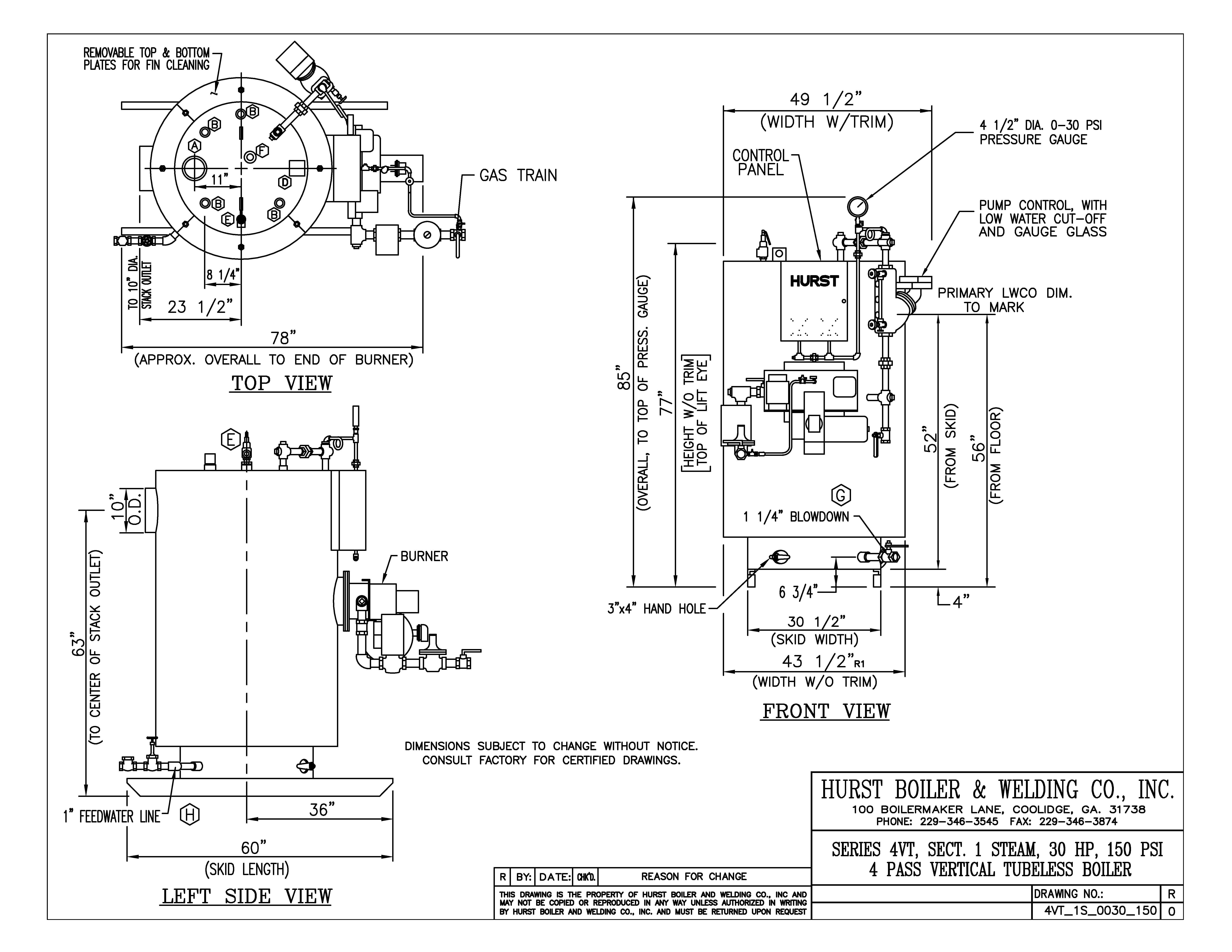 4VT-1S-0030-0150 | Hurst Boiler