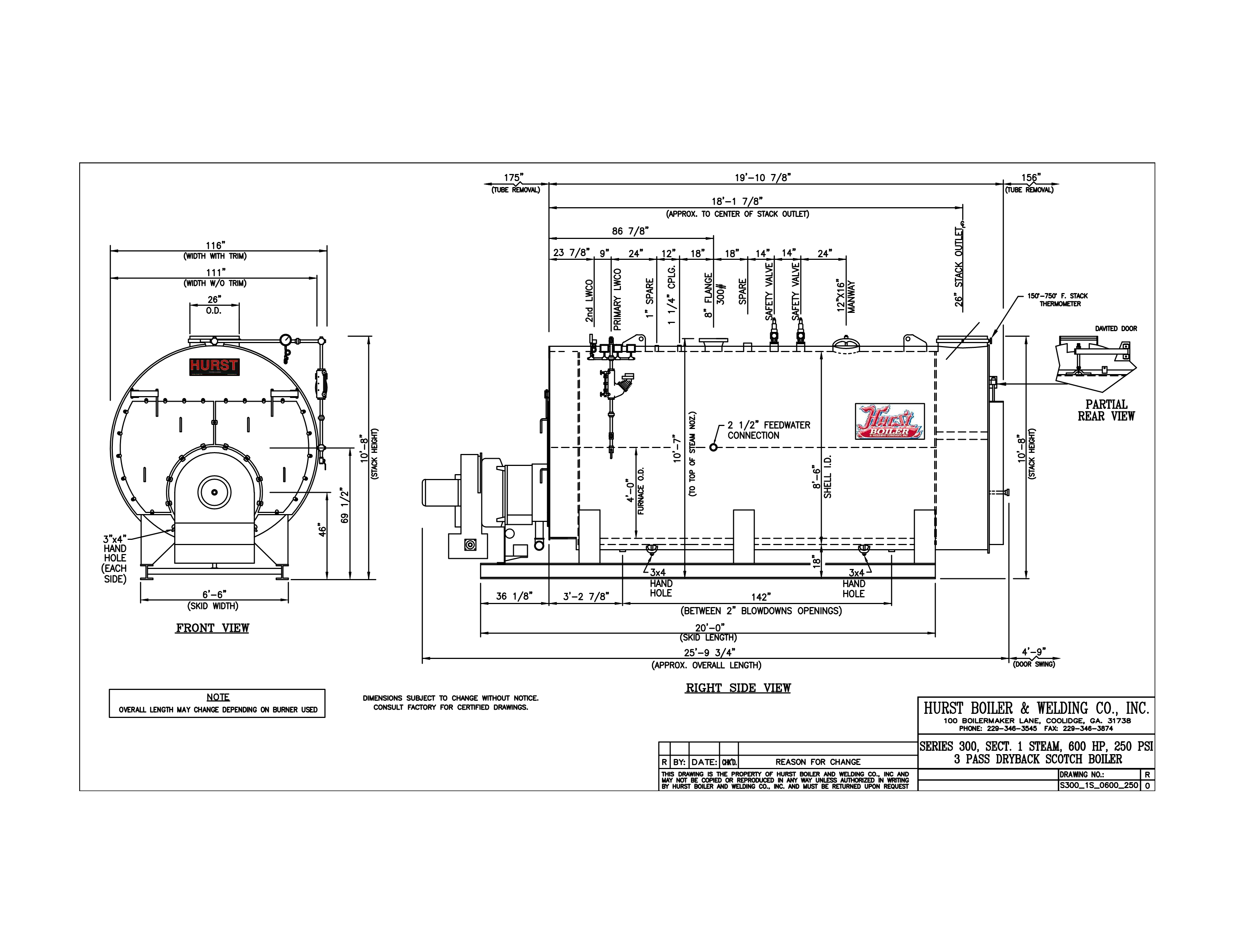 S300-1S-0600-250 | Hurst Boiler
