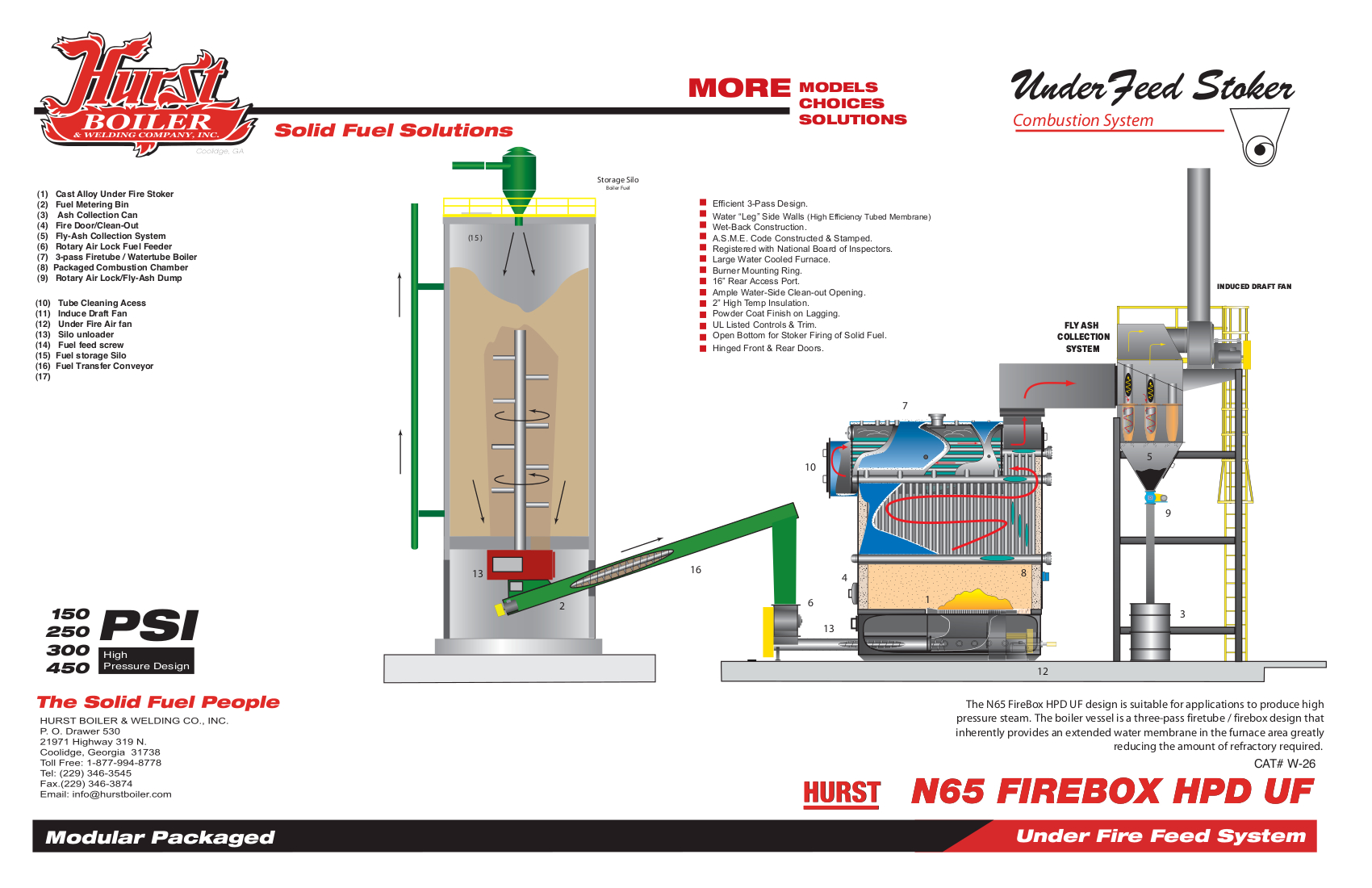 Firebox Silo | Hurst Boiler