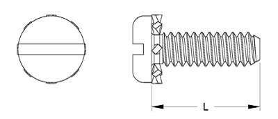 8-32X1/4 SL-PN-EXT-SEMS-MS-STL-Z-BLK External Tooth - PENCOM