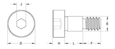 3.16X12.70-M3X4.00-SOC-CAP-PSHLD-SC-SS METRIC - PENCOM