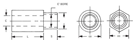 Swage Spacers – RAF Electronic Hardware – the Nation's Leading Supplier ...