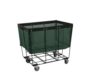 Collection Carts, Elevated, 9 Bu - Royal Basket Trucks