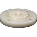 PVDF SOLID BLD FLG N80 (NAT) 4" - 3585.040
