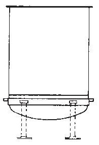 2000 GAL DISH BTM TANK PRM RSN - 7812.410