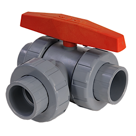 CPVC/VIT 3-WAY B VLV 1/2" SXT - 50882H005