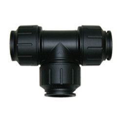 PEX PE UNION TEE 3/4"CTS BLK - 1227JG888