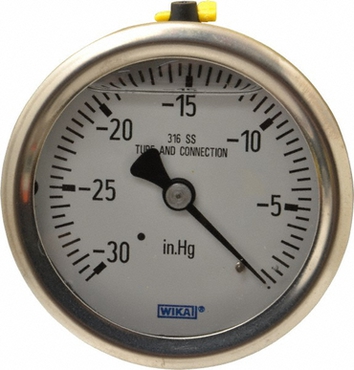 PREMIUM VACUUM GAUGE 0-30" HG - 5334.130