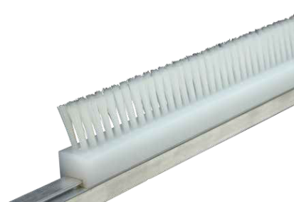 Conveyor Guide Rail Brushes - Rotary And Coil Brushes - Tanis Brush